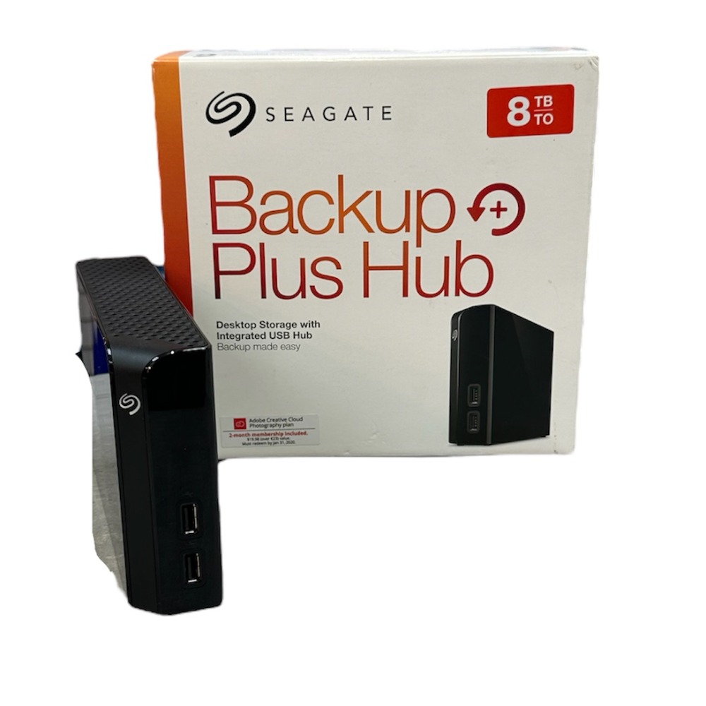 Pre-owned Seagate Backup Plus Hub 8TB - Own4Less
